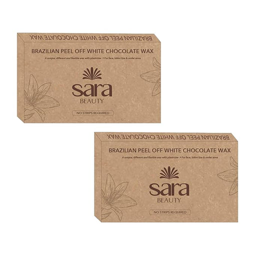Sara Peel off White Chocolate Wax with Organic Cocoa - Professional ...