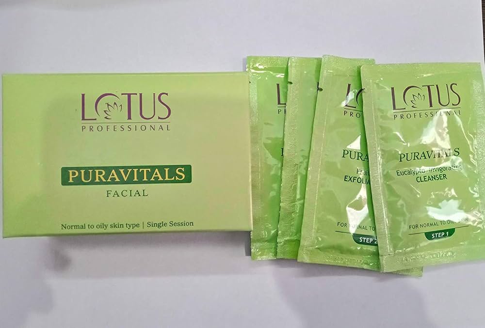 Lotus Professional Puravitals Facial Kit (50gm) – Beauty Station | Your ...