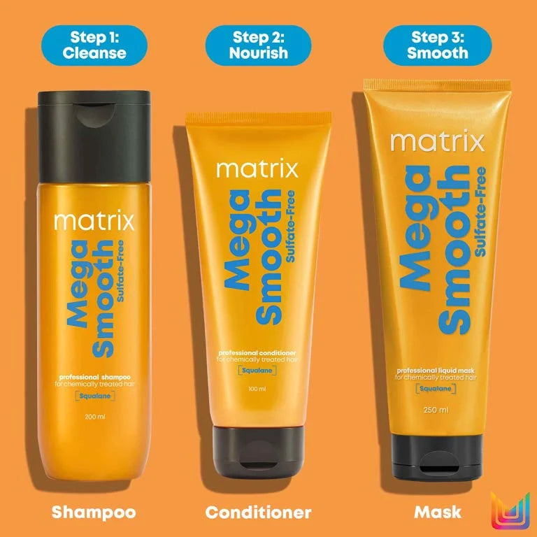 Matrix Mega Smooth Sulfate Free Professional Shampoo 350ml – Beauty Station