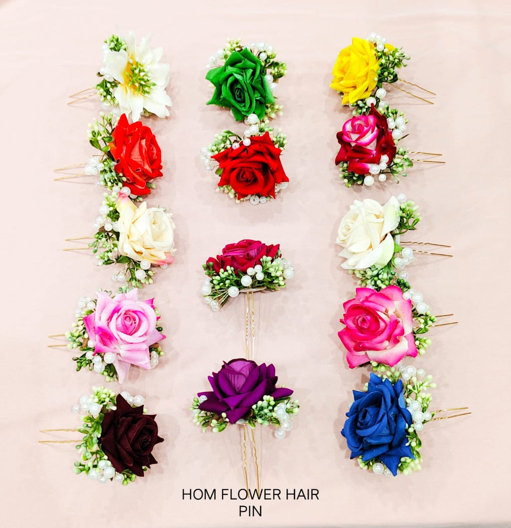 Get the Perfect Look with HAIR ACCESSORIES ROSE FLOWER JUDA PIN ...