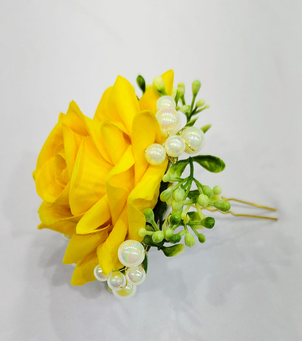 Get the Perfect Look with HAIR ACCESSORIES ROSE FLOWER JUDA PIN ...